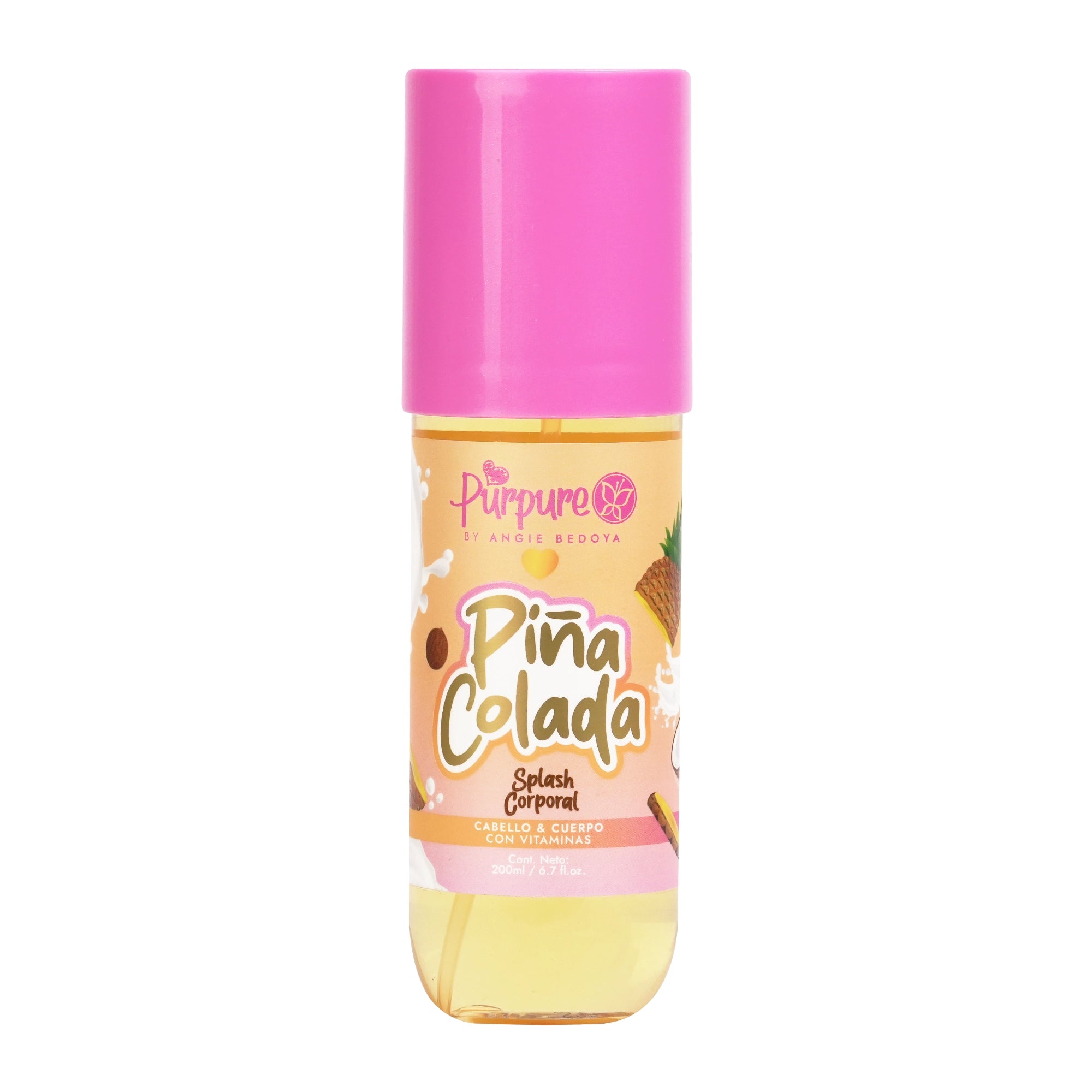Splash Piña Colada 200ml Purpure – purpure makeup.co