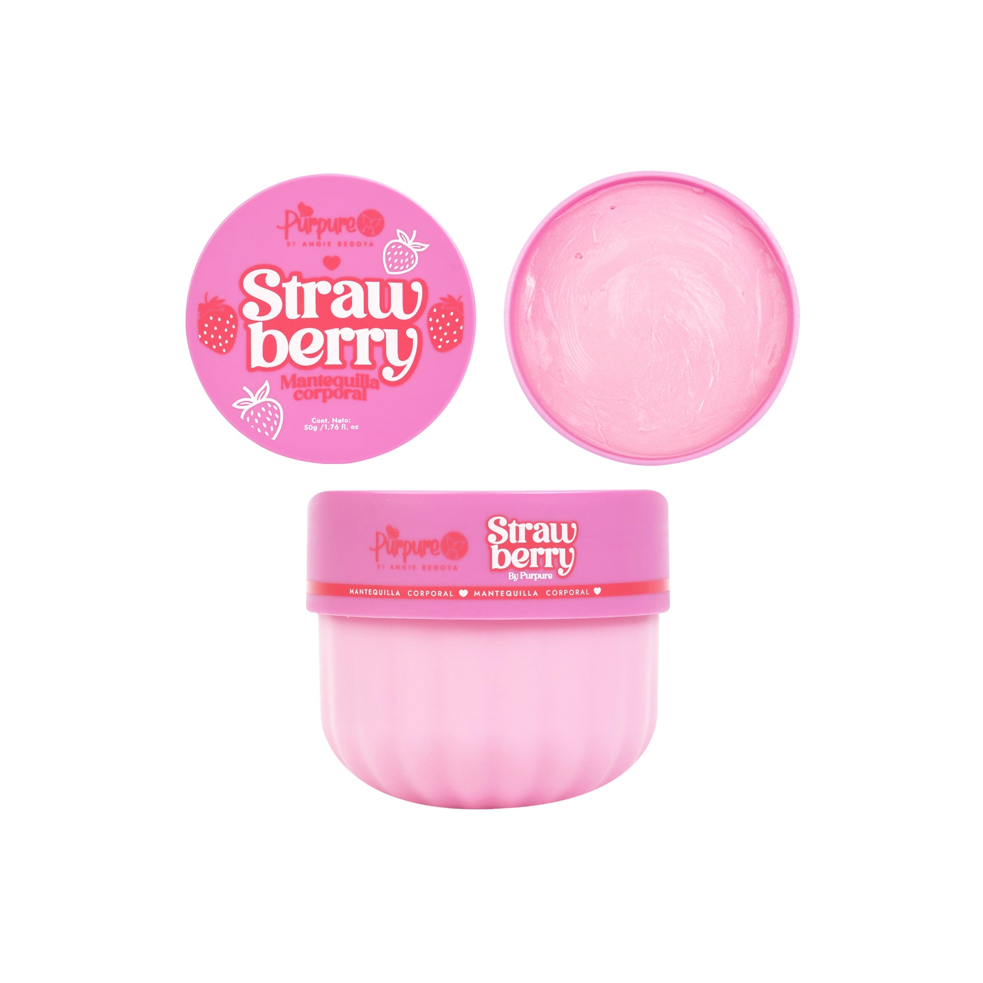 Mini Mantequilla Importada Strawberry 50g Purpure – purpure makeup.co